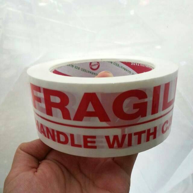 Jual Isolasi selotip fragile handle with care | Shopee Indonesia