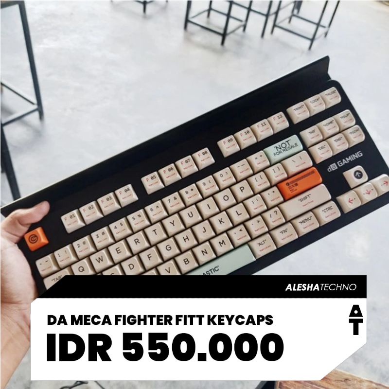 Jual Custom mechanical keyboard DA Meca Fighter Mod X FITT This is ...