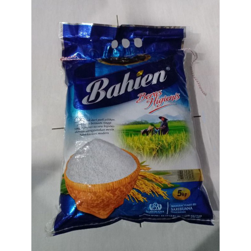 Jual Beras Bahien Biru 5 kg | Shopee Indonesia