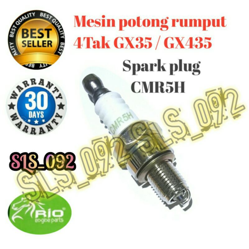 Jual BUSI MESIN POTONG RUMPUT 4TAK USE GX35/COPY HONDA GX435 | Shopee Indonesia