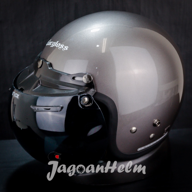 Jual CARGLOSS HELM CFM RETRO SOLID | AVANT BRONZE MET | CF RETRO ...