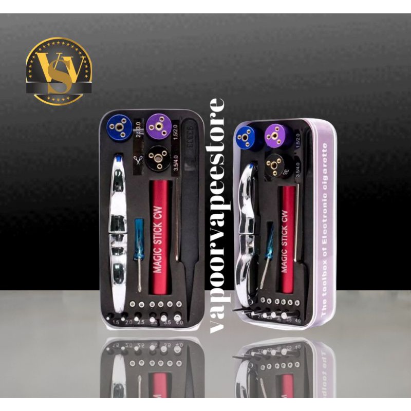 Jual Tool kit Set peralatan Vapor vape tool kit keramik | Shopee Indonesia