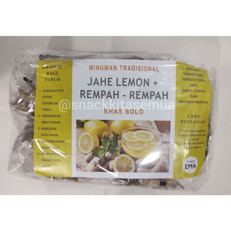 Jual JAHE LEMON REMPAH MERK EMA | Shopee Indonesia