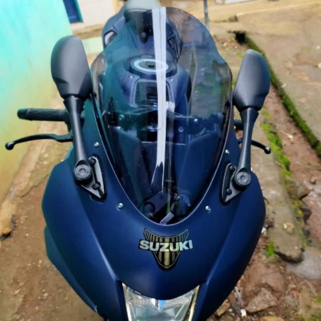 Jual Windshield Jenong GSX R150. V2 | Shopee Indonesia