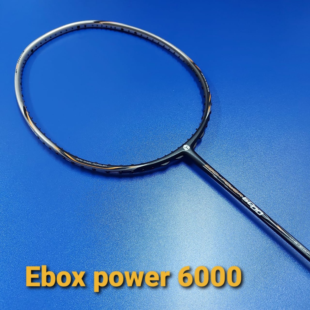 Jual Raket badminton/bulu tangkis ebox power 6000 | Shopee Indonesia