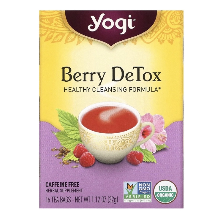 Jual Yogi Tea Skin Detox / Bedtime / Stress Relief / Kombucha | Shopee ...