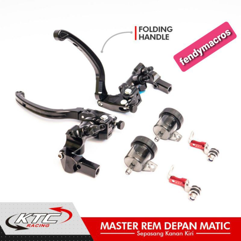 Jual Handle Master rem doulbe tabung Nmax Xmax Ktc racing | Shopee ...