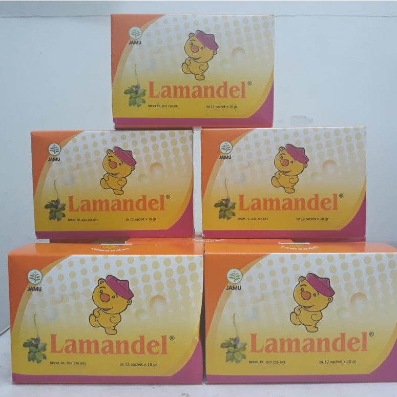 Jual Lamandel Obat Amandel Kemasan Sachet Obat Radang Tenggorokan ...