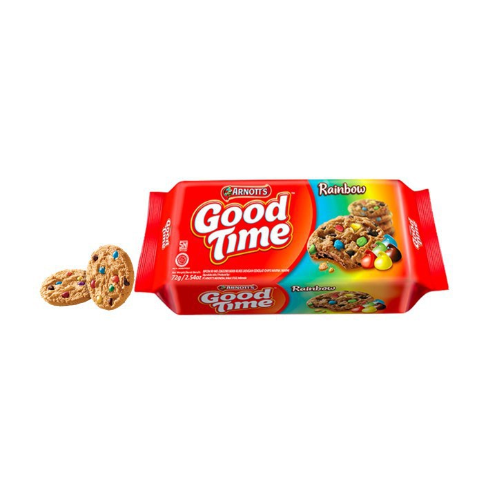 Jual GOOD TIME RAINBOW CHOCOCHIPS 72gr / GOOD TIME RAINBOW / GOOD TIME ...