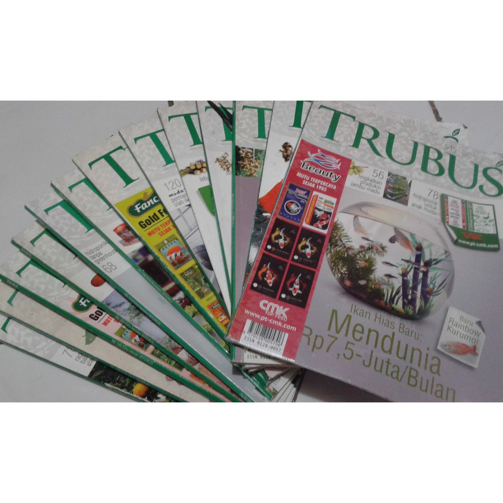 Jual Majalah trubus 15 edisi | Shopee Indonesia