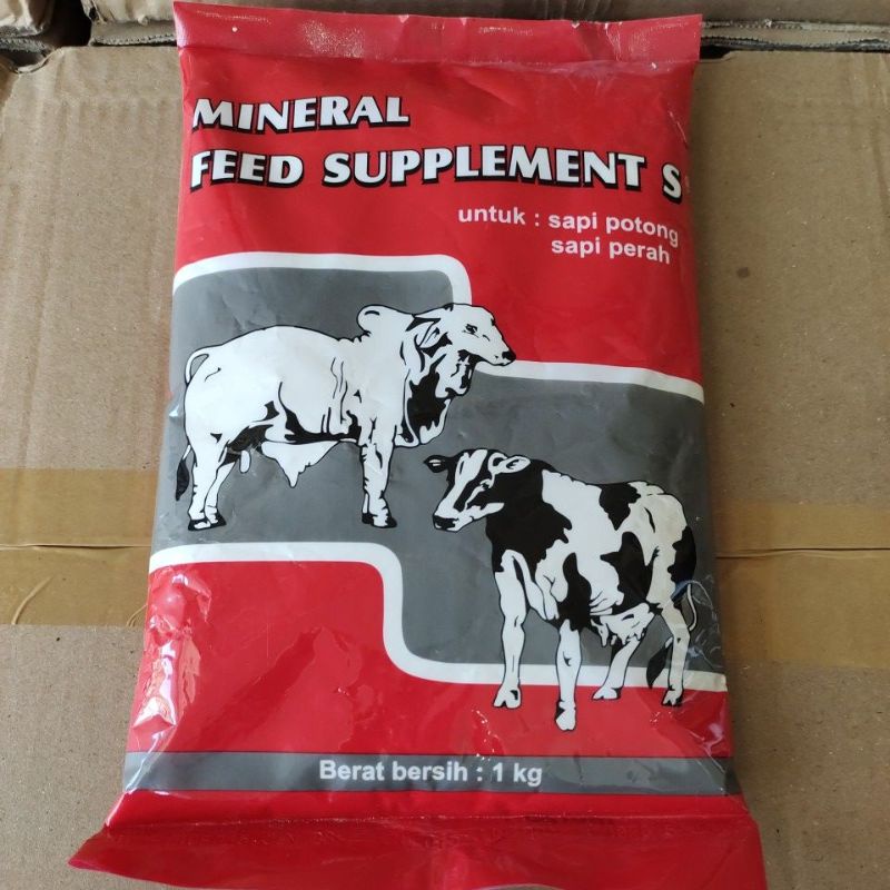 Jual MINERAL FEED SUPLEMENT - S , SAPI POTONG + SAPI PERAH 1 kg ...