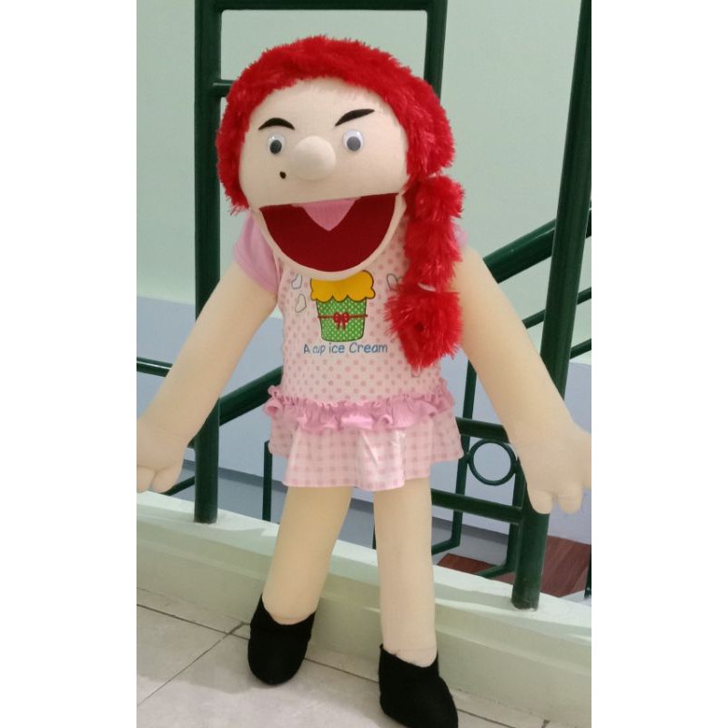 Jual Hand Puppet Muppet Doll MAURA BONEKA TANGAN PANGGUNG 75CM | Shopee ...