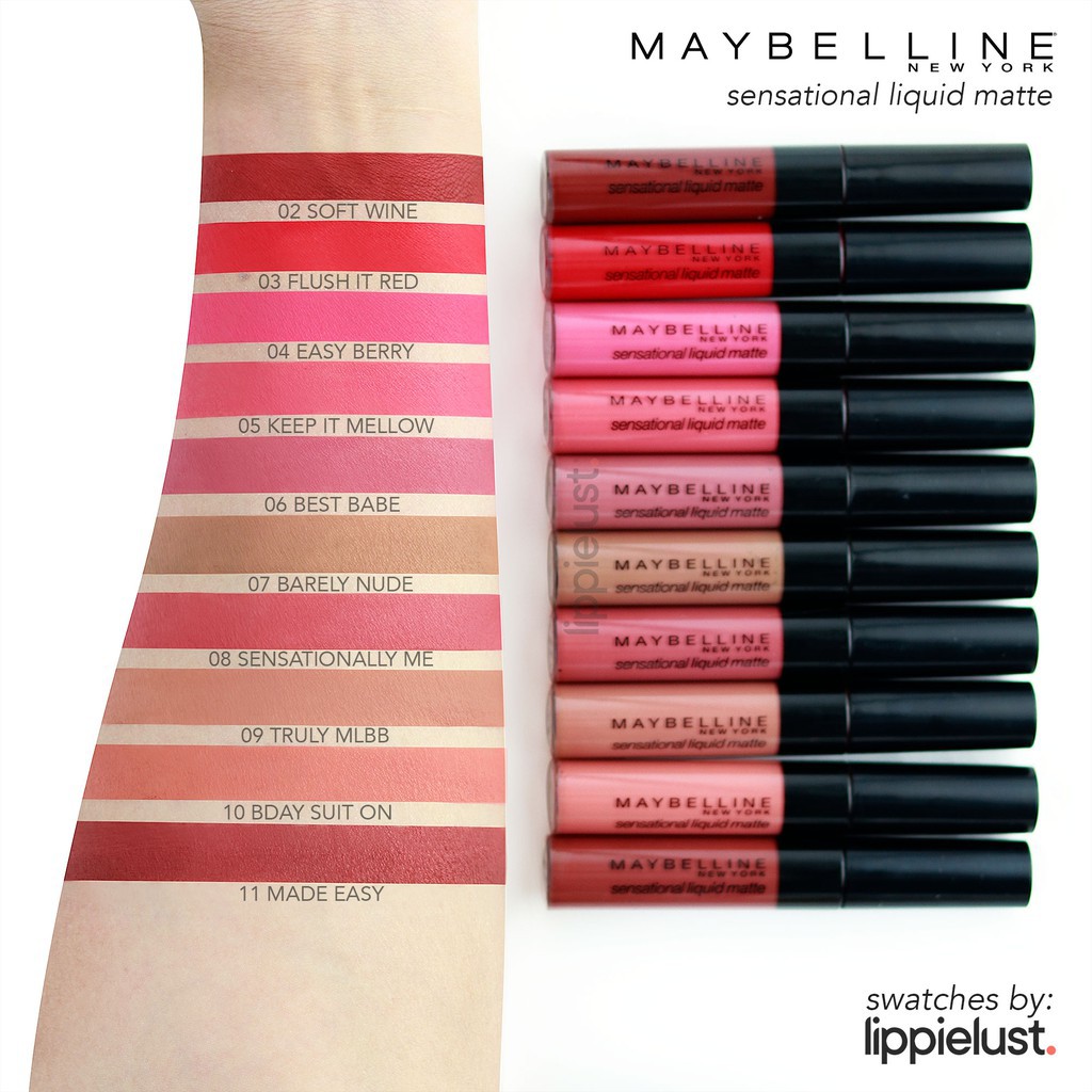 Jual Maybelline Color Sensational Liquid Lipstick Matte Sensationally Me Maybelline Lip Cream Matte Shopee Indonesia