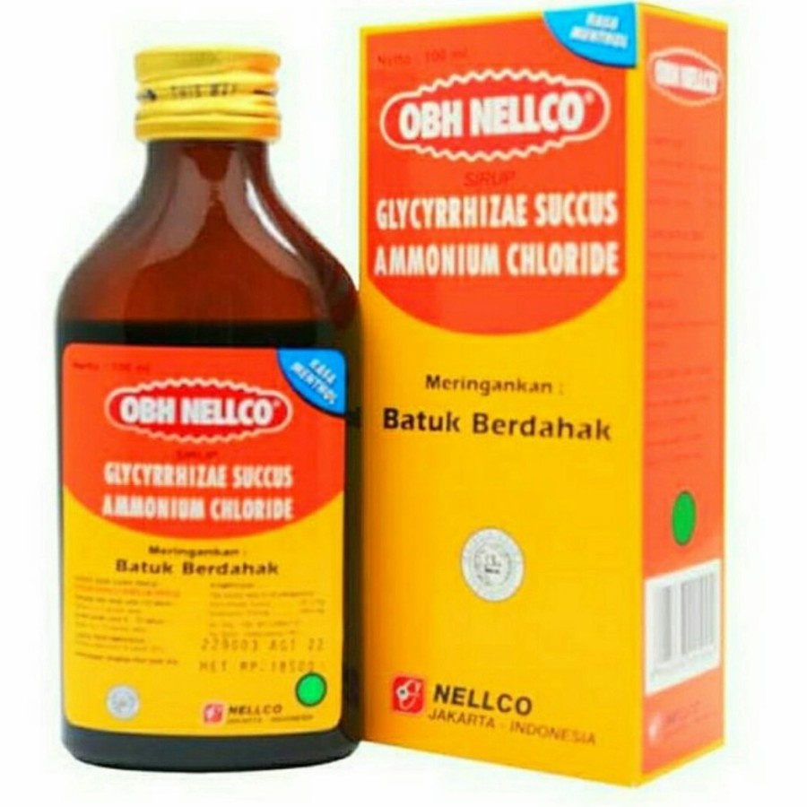 Jual OBH Nellco Batuk Berdahak 100ml | Shopee Indonesia