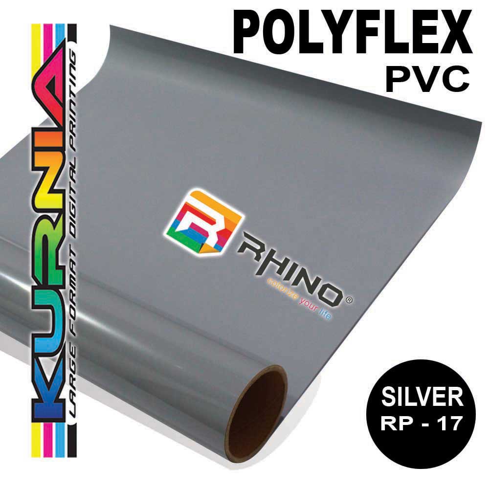 Jual RHINOFLEX POLYFLEX KOREA PVC SILVER | Shopee Indonesia