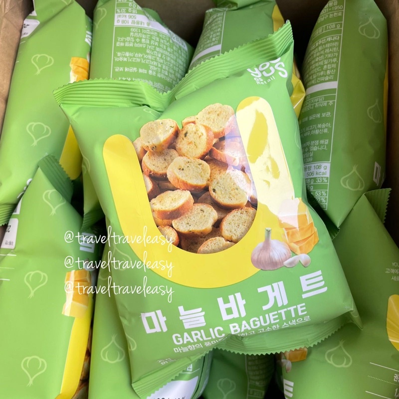 Jual YOUUS GS25 GARLIC BAGUETTE 108gram Snack Garlic Butter Bread Korea ...