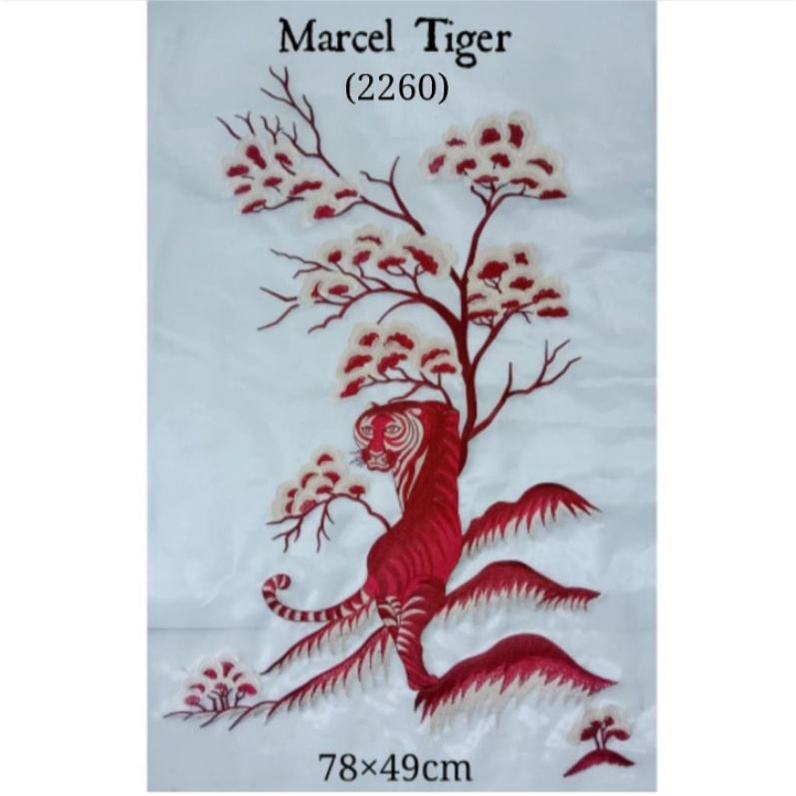 Jual Sew on Marcel Tiger (2260) | Shopee Indonesia