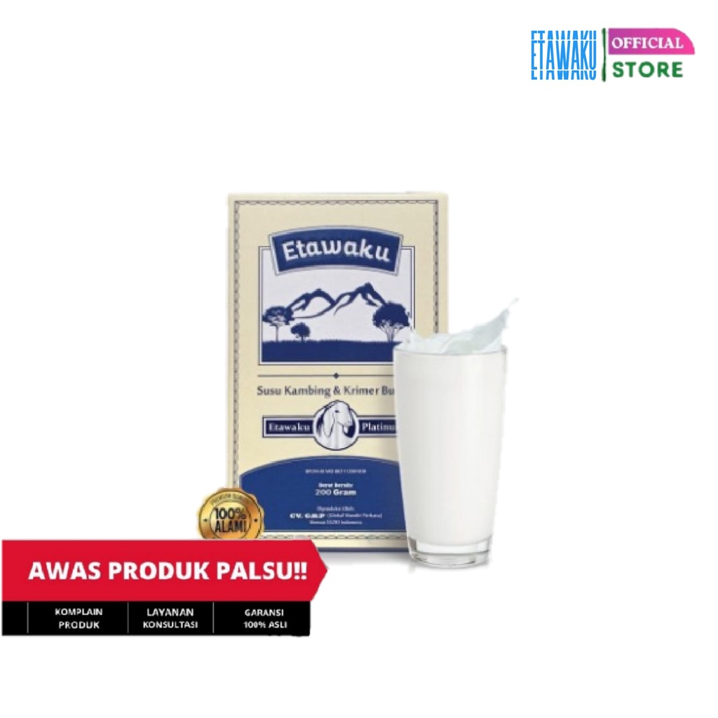 Jual Susus Kambing ETAWAKU Platinum 200gr Original Mengatasi Persendian ...