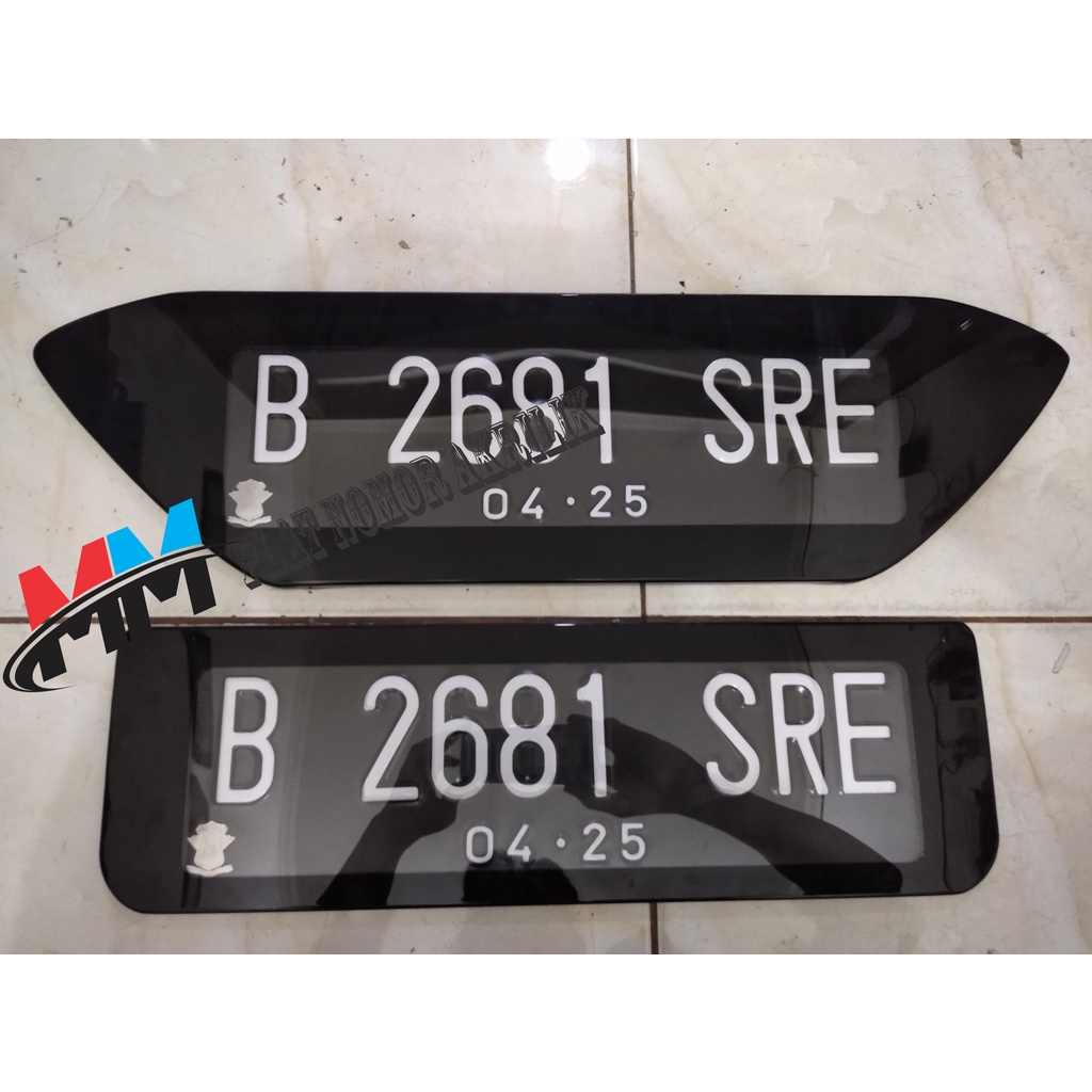 Jual Cover Plat Nomor Mobil Akrilik cembung Acrylic Custom tatakan ...