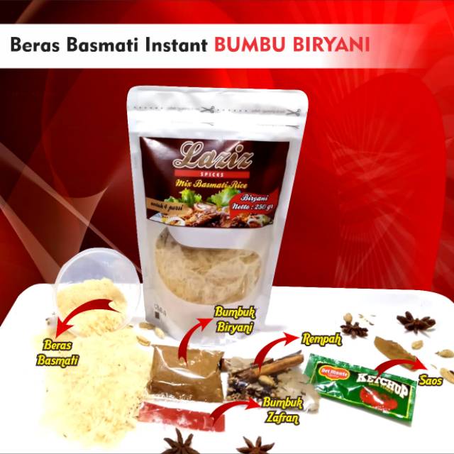 Jual Nasi Biryani instan 4 varian | Shopee Indonesia
