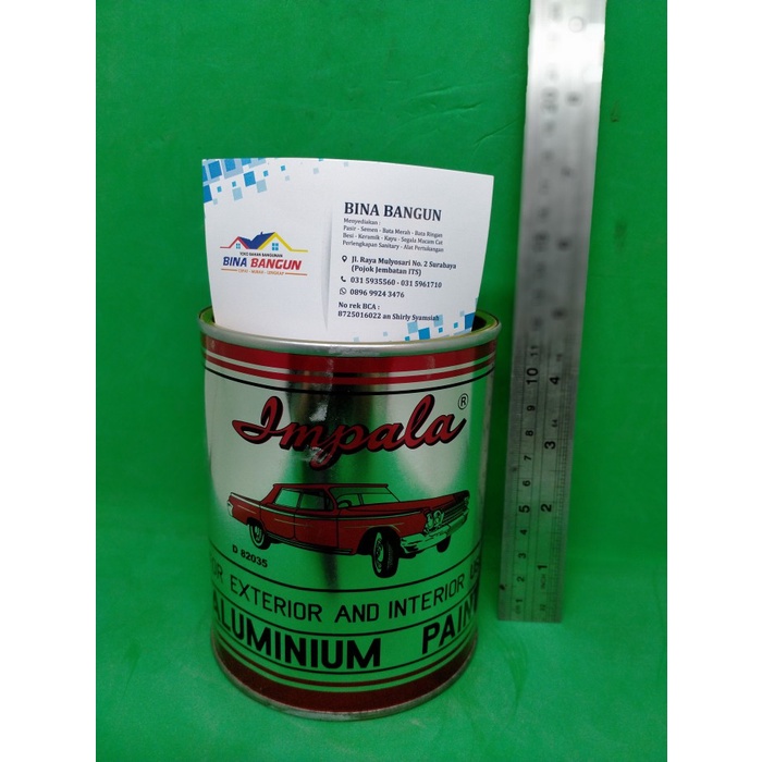 Jual Impala alumunium paint (cat alumunium) | Shopee Indonesia
