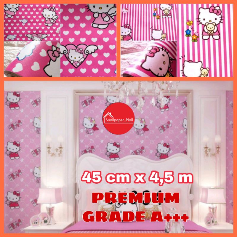 Jual Wallpaper Dinding Hello Kitty Stiker Dinding Hello Kitty Wallpaper ... Jual Wallpaper Dinding Hello Kitty Stiker Dinding Hello Kitty Wallpaper ...