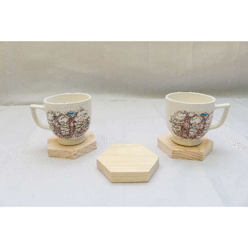 Jual TATAKAN GELAS / WOOD COASTER / ALAS GELAS / TATAKAN GELAS ...