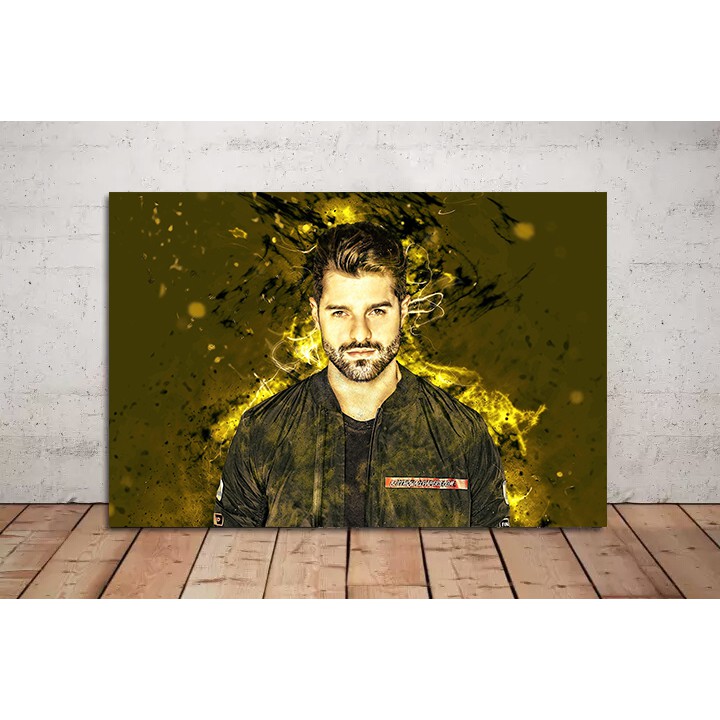 Jual Poster Kayu DJ Alok Free Fire/Hiasan Dinding Kayu mdf 9mm/Wall ...