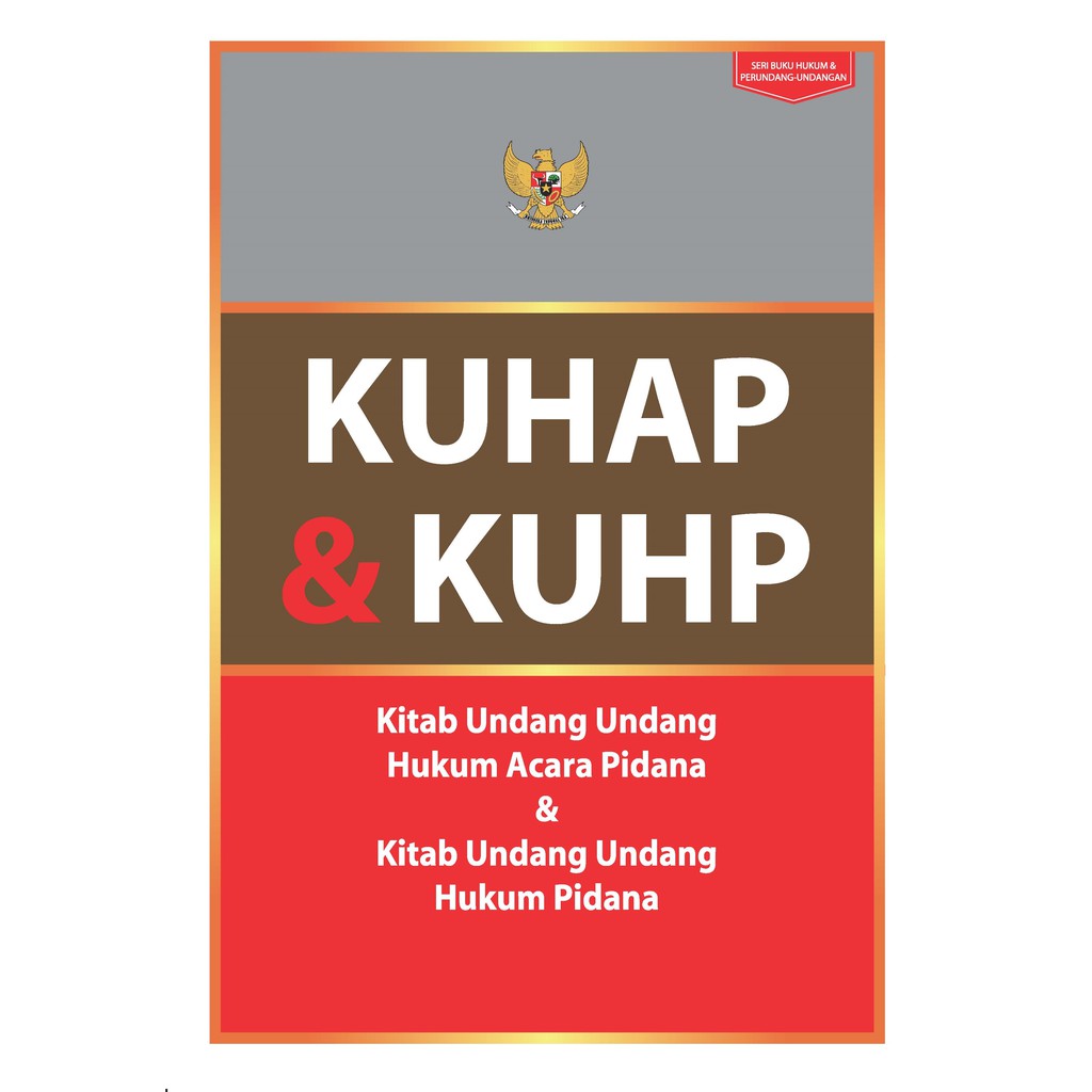 Jual KUHAP & KUHP (Kitab Undang-Undang Hukup Acara Pidana dan Perdata) | Shopee Indonesia