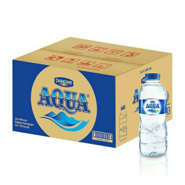 Jual AQUA BOTOL 330 ML | Shopee Indonesia