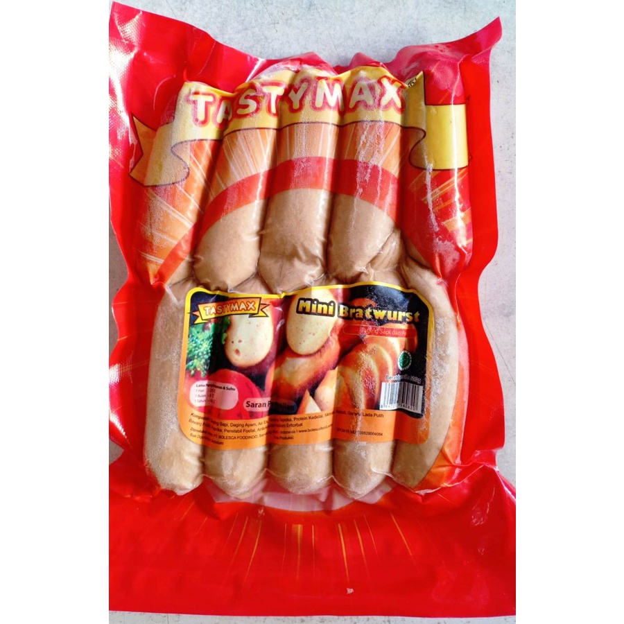 Jual Tasty Max Sosis Mini Bratwurst 10 pcs / 500 gram | Shopee Indonesia