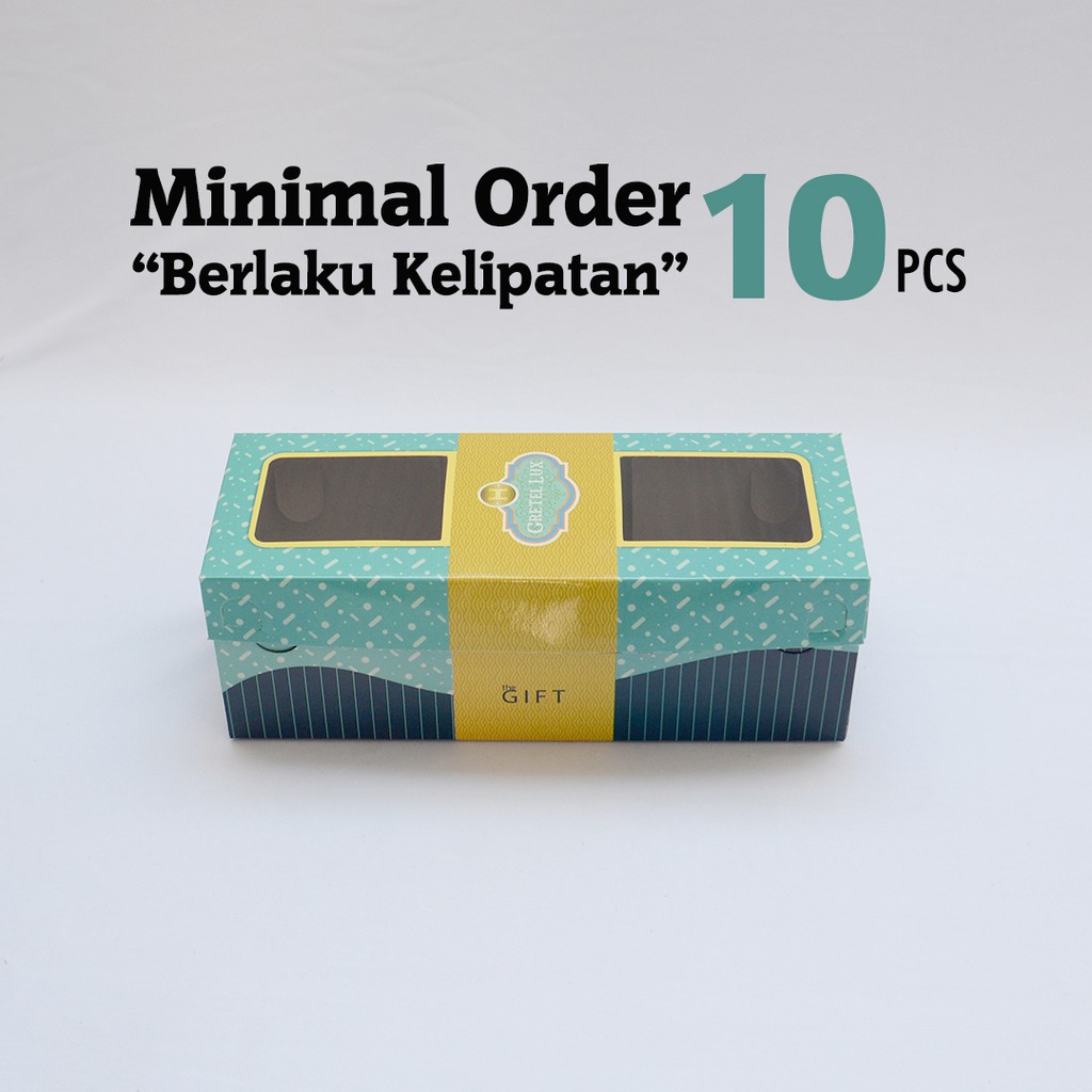 Jual Dus Box Bolu Gretel Lux / Dus Kue Ukuran 25 x 9 x 8,5 Cm / Dus Box ...