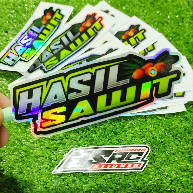 Jual sticker hasil sawit hologram premium | Shopee Indonesia