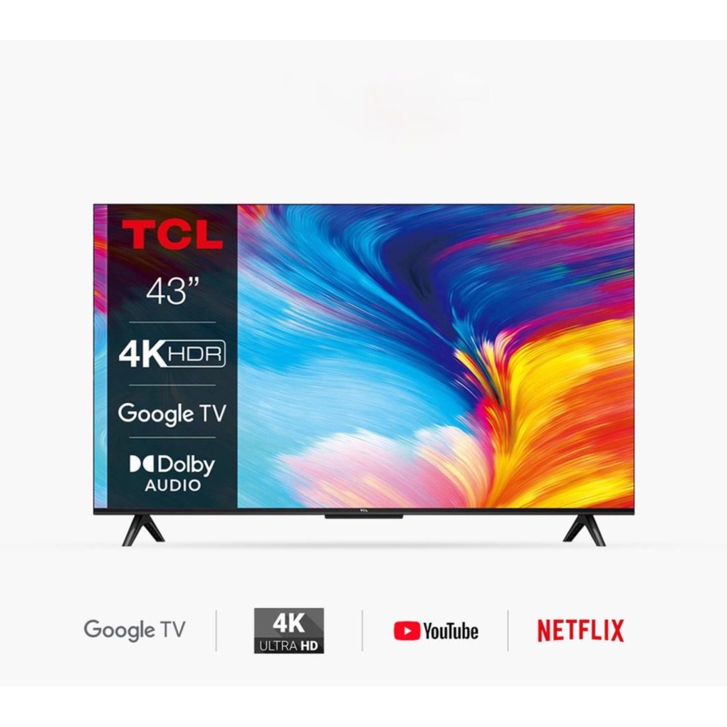 Jual LED TV TCL 43P635 4K UHD Google TV 43 Inch | Shopee Indonesia