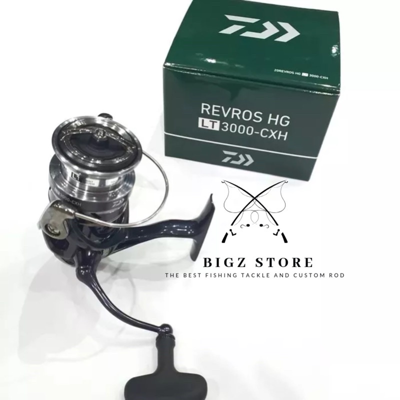 Jual REEL DAIWA REVROS TG LT (SERI TERTINGGI) 3000 DAN 4000 CXH POWER HANDLE SPINNING ORIGINAL ...