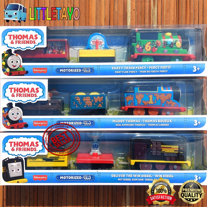 Jual THOMAS & FRIENDS MOTORIZED MUDDY THOMAS PARTY DELIVER THE WIN ...