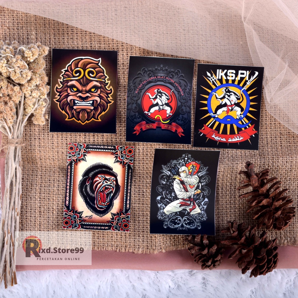 Jual STIKER PANCAK SILAT IKSPI KERA SAKTI [ PAKET 01 ISI 5 ] | Shopee Indonesia