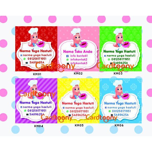 Jual Terbaik Harganya Sticker/ Stiker Label Toko Produk Kemasan Makanan ...