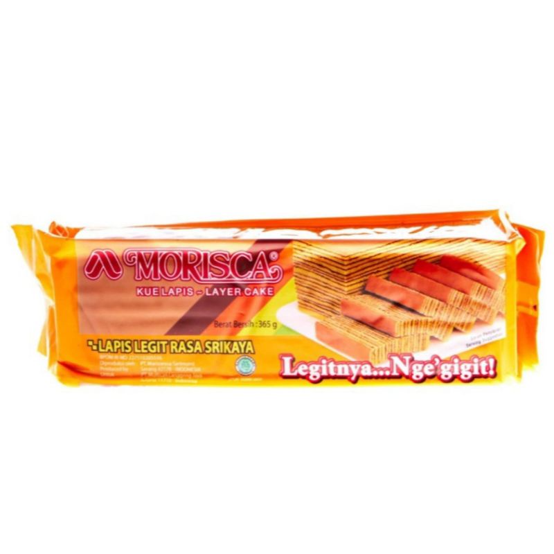 Jual Morisca Lapis Legit 365gr / Srikaya / Original / Pandan | Shopee ...