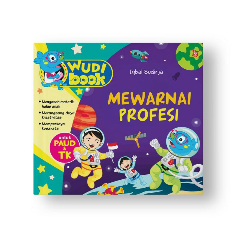 Jual wudi book mewarnai profesi | Shopee Indonesia