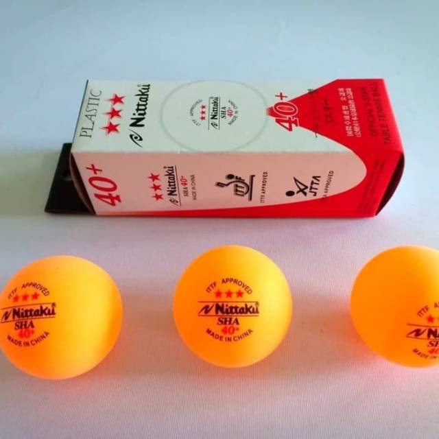 Jual Bola pingpong tenis meja nitaku 40mm | Shopee Indonesia
