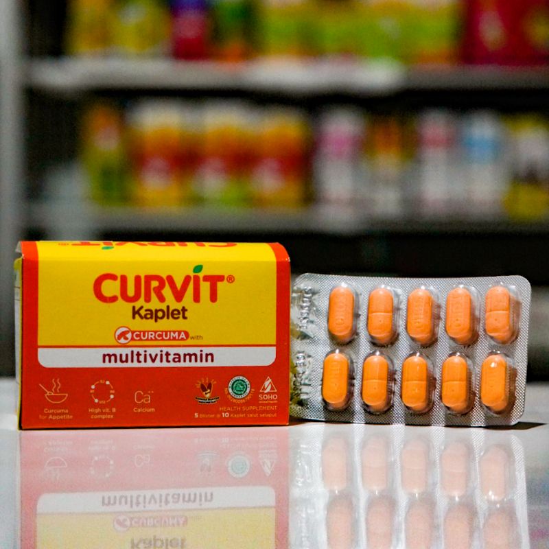 Jual Curvit isi 10 Kaplet | Shopee Indonesia