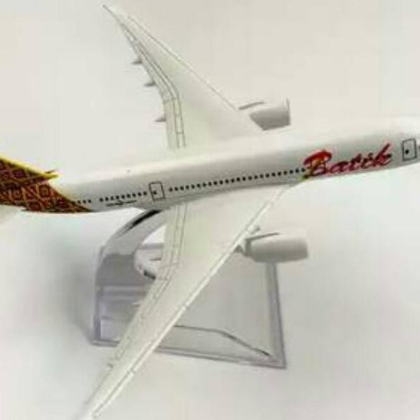 Jual Miniatur Diecast Pesawat Batik Air Indonesia (KODE L1128) | Shopee ...