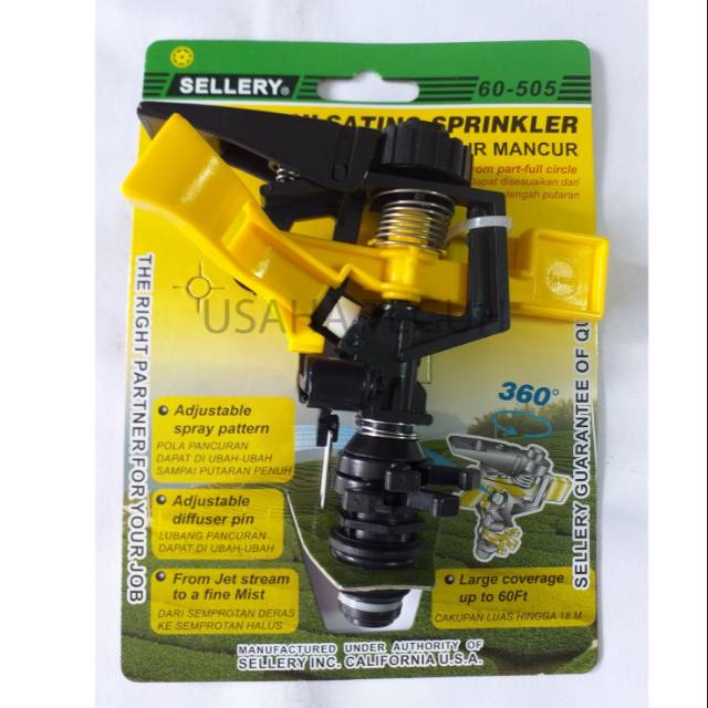 Jual Sprinkler PVC Sellery 60-505 Taman Air Sprinkle springkel plastik ...