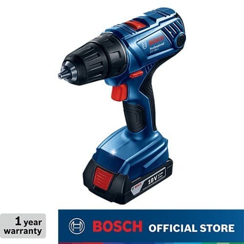 Jual Bosch Cordless Drill Screwdriver / Bor Cas Baterai 18Volt GSR 180 ...