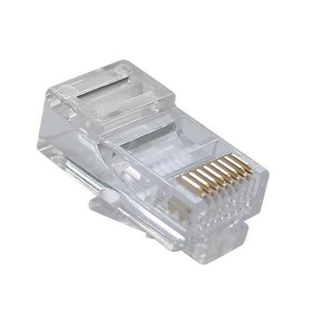 Jual Konektor RJ45 Cat6 Harga Satuan bisa untuk Lan Cat5E dan Cat6 ...