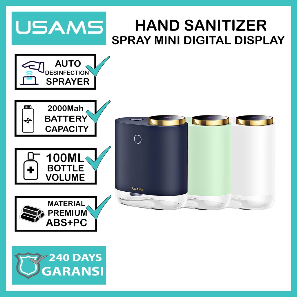 Jual ZB174 Disinfection Sprayer Alat Hand Sanitizer Uap Otomatis ...