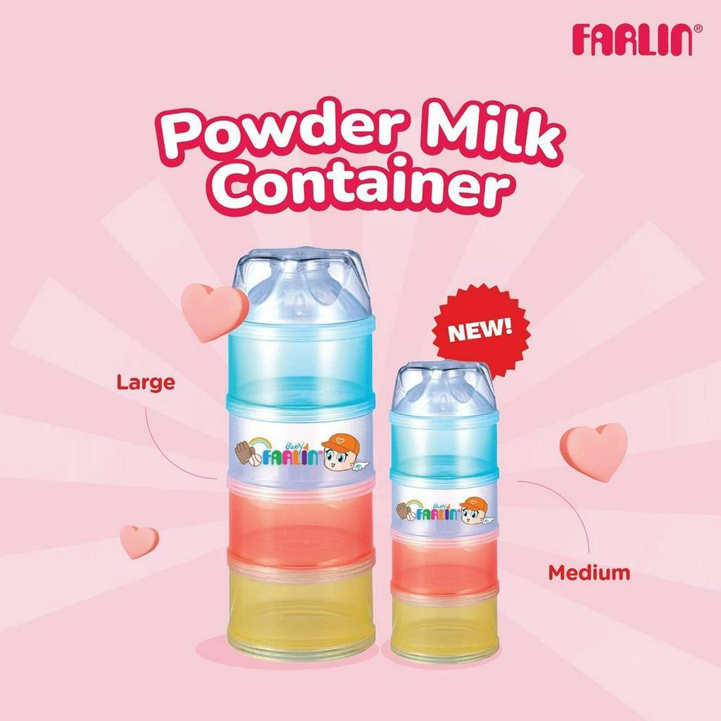 Jual Farlin Milk Powder Container / tempat susu bubuk kontainer ...