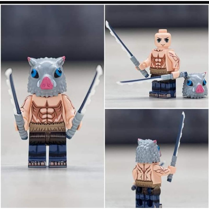 Jual mainan inosuke demon slayer kimetsu no yaiba PGM2178 figure ...