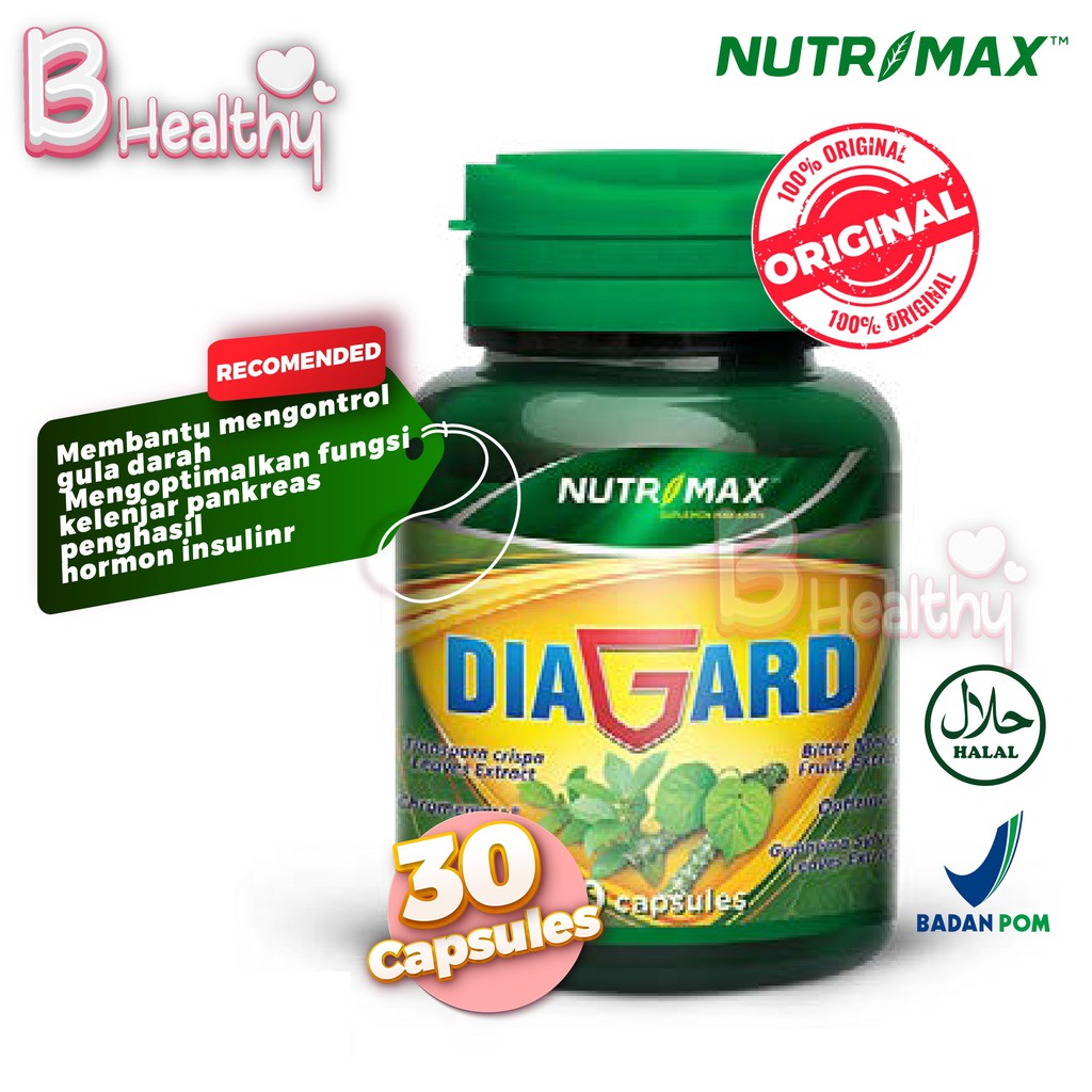 Jual Nutrimax Diagard (Suplemen Multivitamin Untuk penderita Diabetes ...